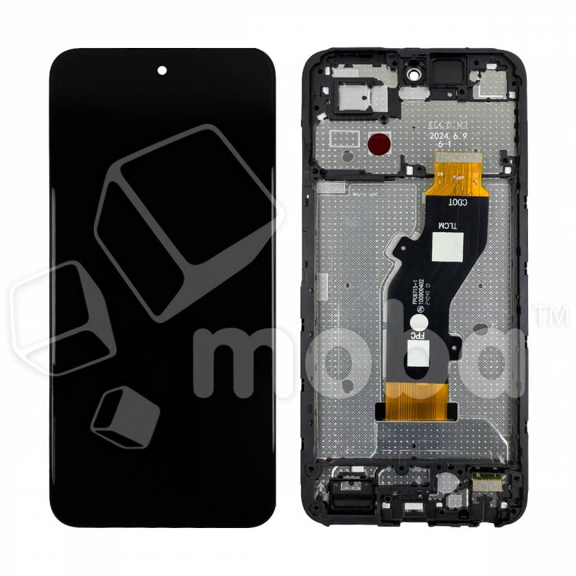 Купить оптом Дисплей для Tecno Spark Go 1 (KL4) модуль с рамкой Черный ...